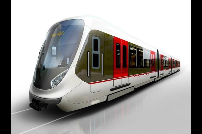 Izmir metro train design revealed | News | Railway Gazette International